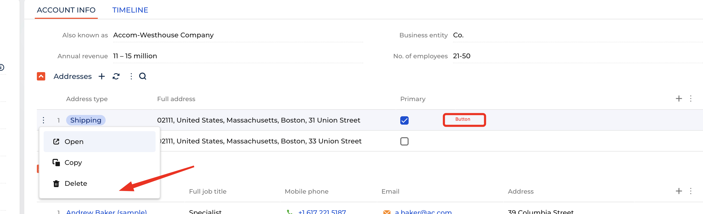 Add Button To Detail Freedom Ui Community Creatio